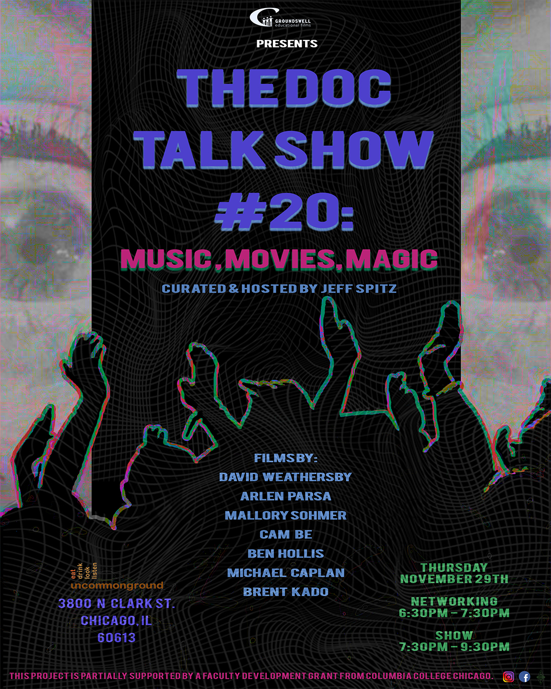 Groundswell Educational Films » The Doc Talk Show #20: Music, Movies, Magic
